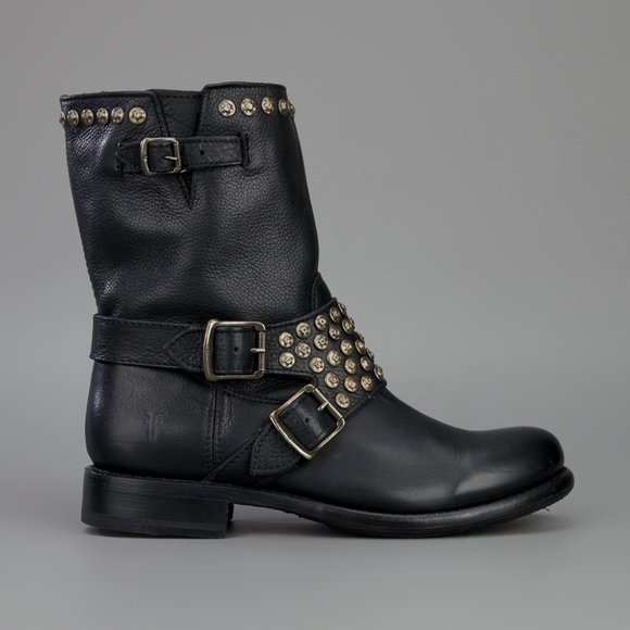 Frye | Shoes | Frye Jenna Studded Boot Short | Poshmark